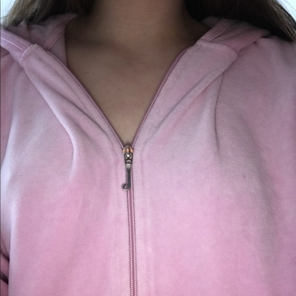 Juicy Couture | Jackets & Coats | Juicy Couture Pink Velour Jacket ...